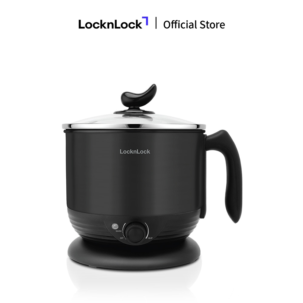 Nồi điện đa năng LocknLock Multi Pot 1.2L bằng thép không gỉ, kèm khay ...