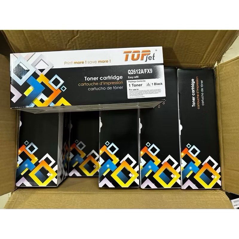 HỘP MỰC IN 12A TOPJET DÙNG CHO MÁY CANON 2900,3000, HP 1010,1020 | Shopee Việt Nam