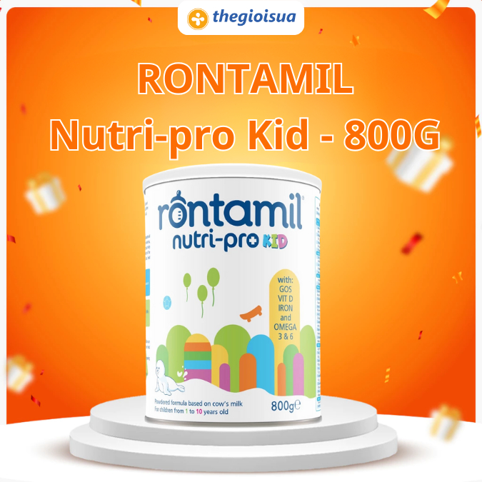 Rontamil Nutri-pro Kid Nhập Khẩu Nguyên Lon Từ Pháp - 800g | Shopee ...