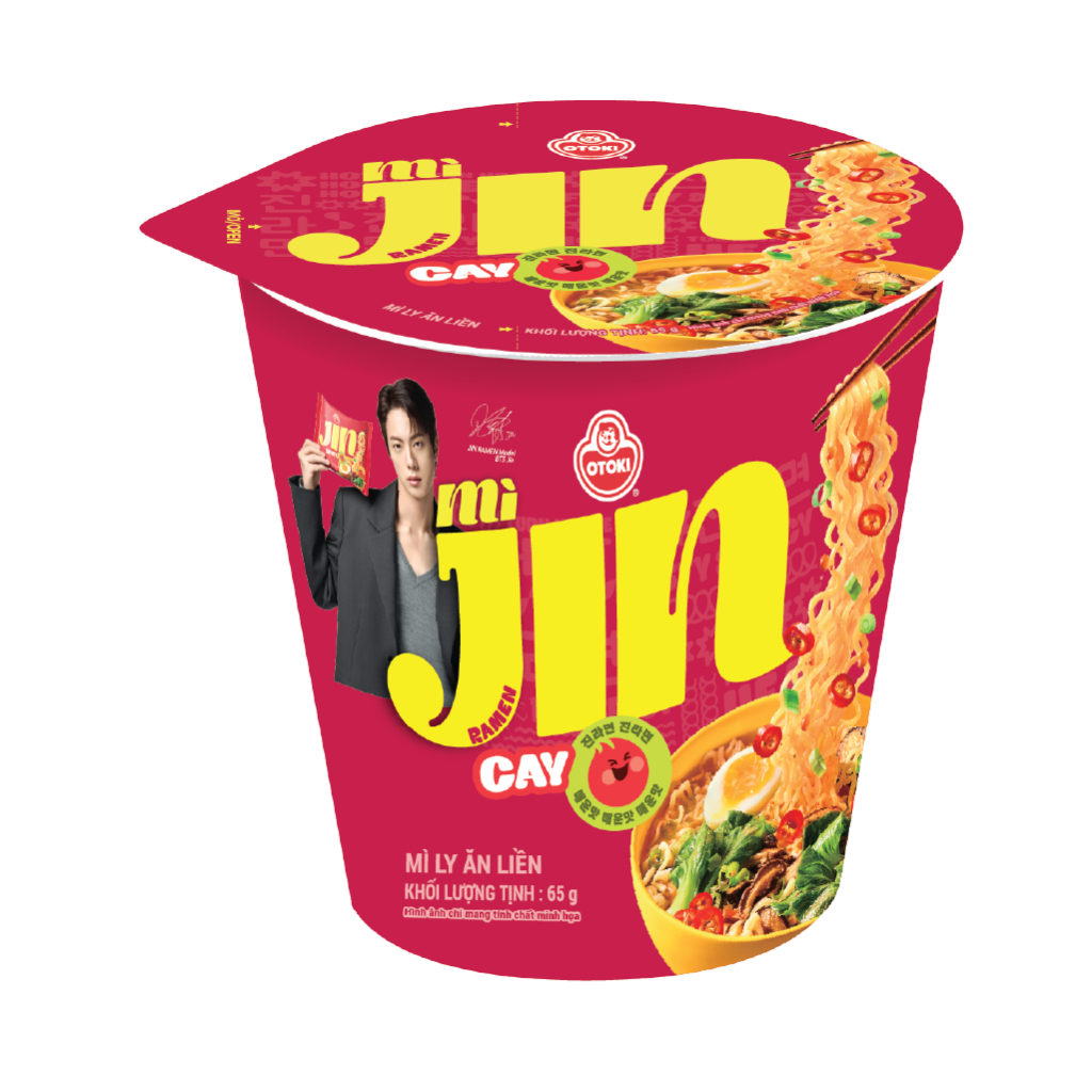 Combo 6 Ly Mì Jin Cay Otoki 65g | Shopee Việt Nam