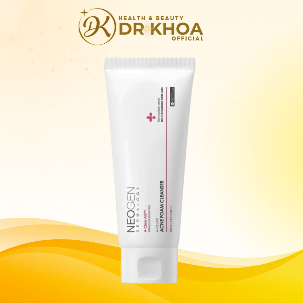 Sữa Rửa Mặt Neogen Dermalogy A-clear Acne Foam Cleanser Làm Sạch Sâu ...