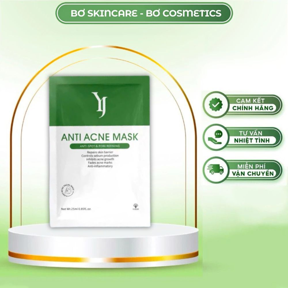 Mặt Nạ Giảm Mụn Yuejin Anti Acne Mask Giảm Mụn Hiệu Quả, Giảm Mụn, Giảm ...