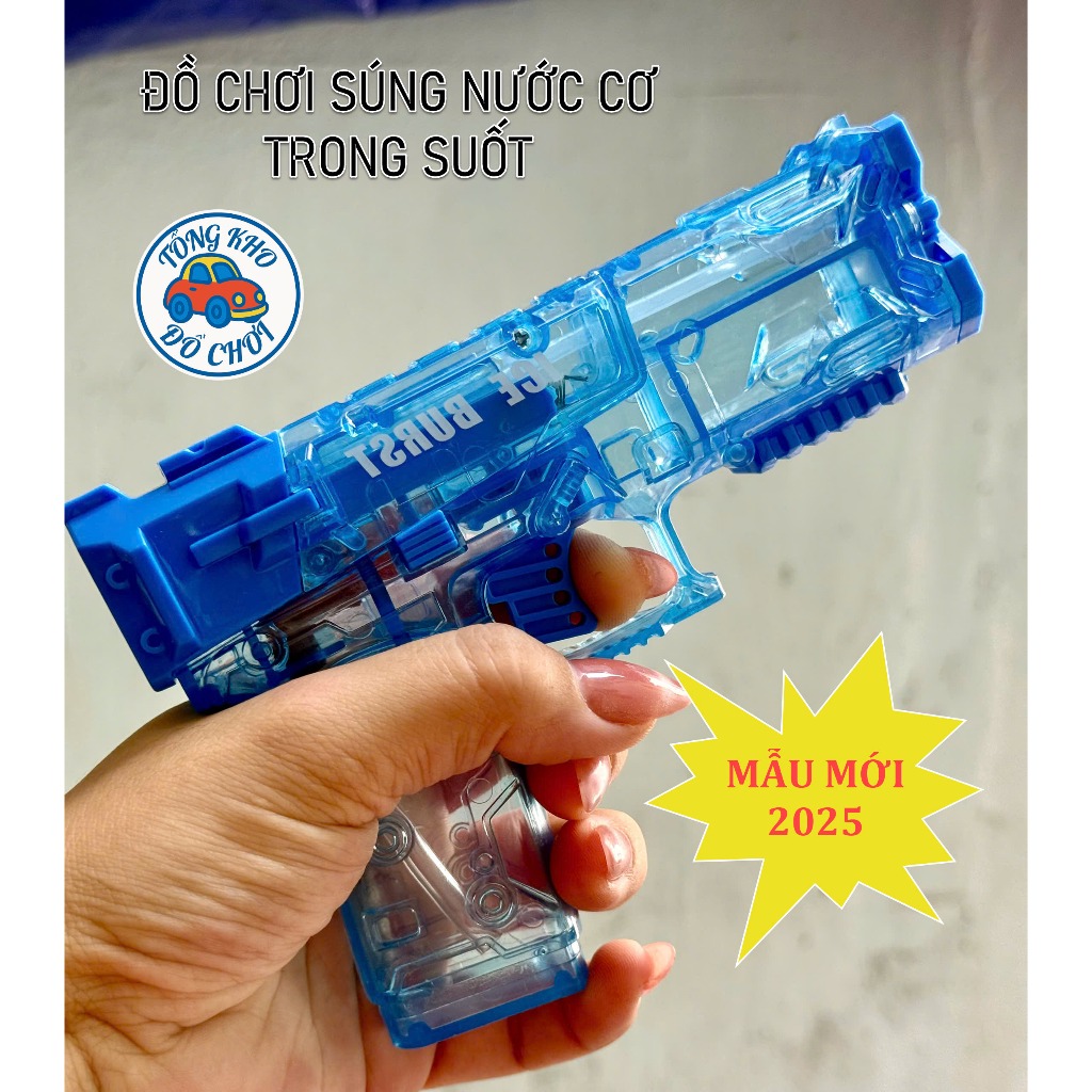 [SIÊU RẺ] Đồ chơi súng nước, Súng nước cơ mini, Súng nước trong suốt ...