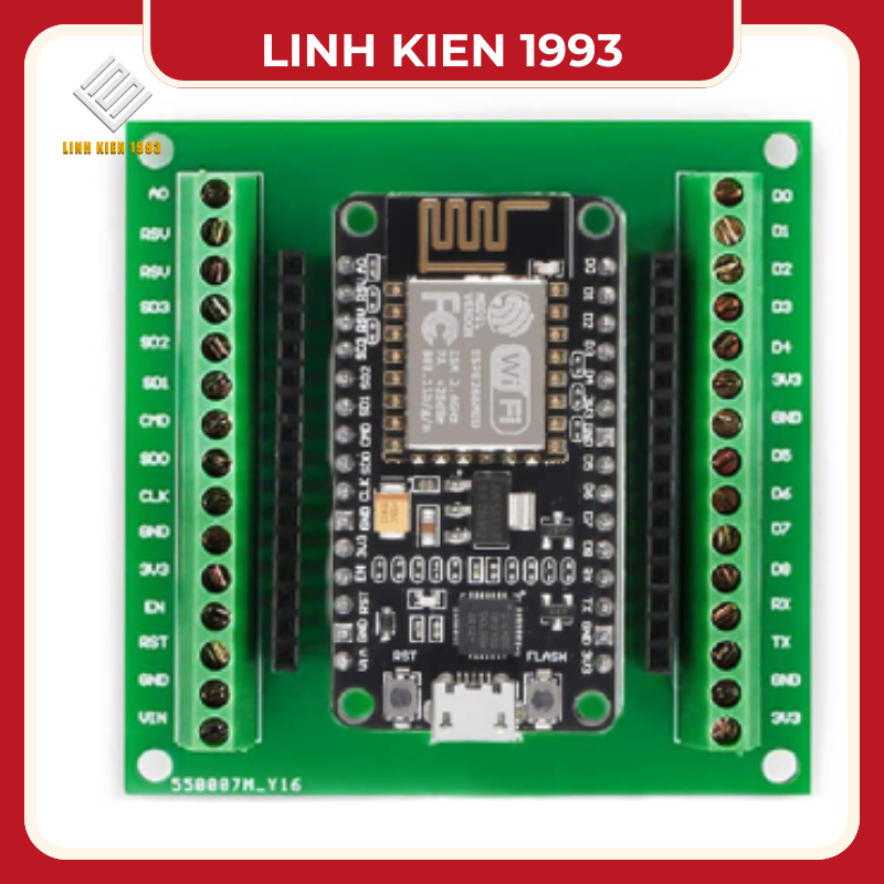 Đế ra chân esp8266 node mcu 30 chân loại domino 3.81mm | Shopee Việt Nam