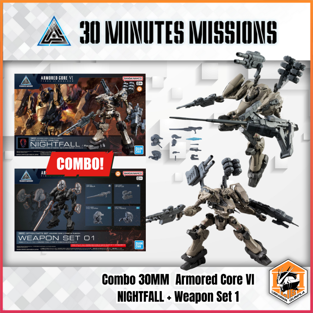 [Hàng Đặt Trước] Đồ chơi mô hình lắp ráp Bandai 30MM ARMORED CORE 6 ...