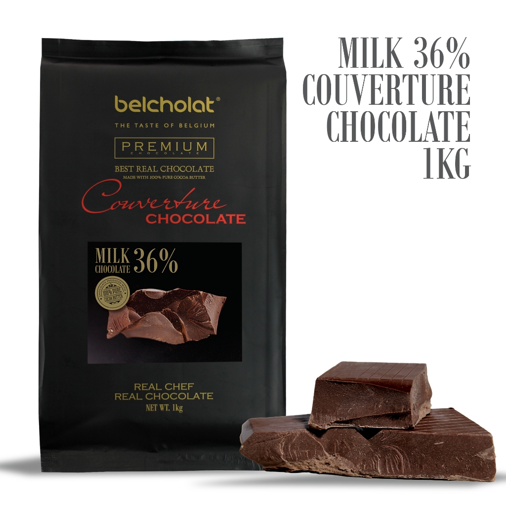 Milk Couverture Chocolate 36% / Block 1kg | Shopee Việt Nam