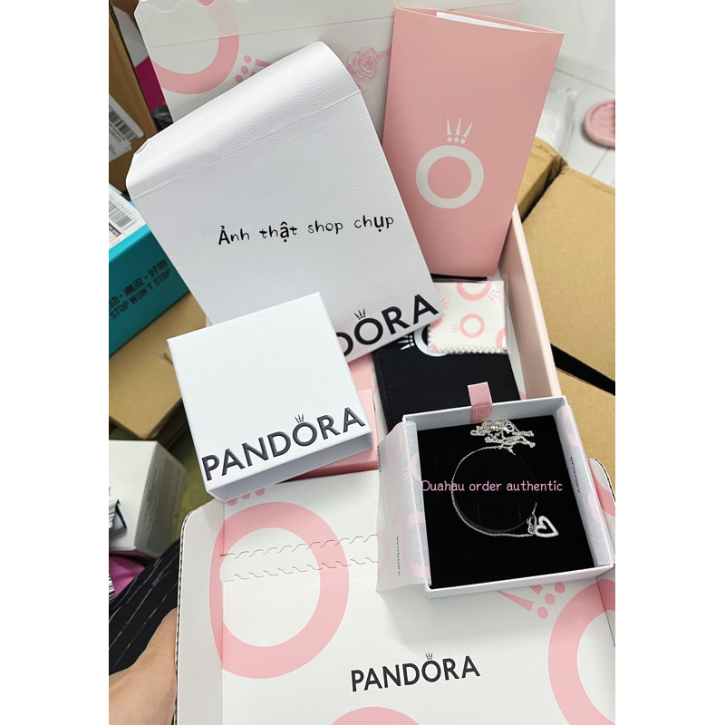 Vòng cổ tim pandora (ORDER chính hãng) | Shopee Việt Nam