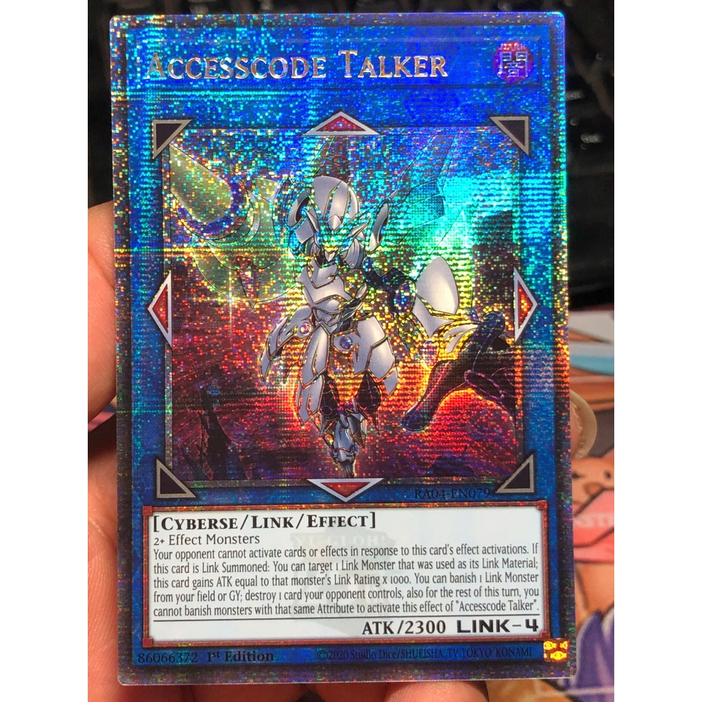 [KW2 Yugioh] [EN-UK] [Nice Art] Thẻ bài Accesscode Talker (New Art ...