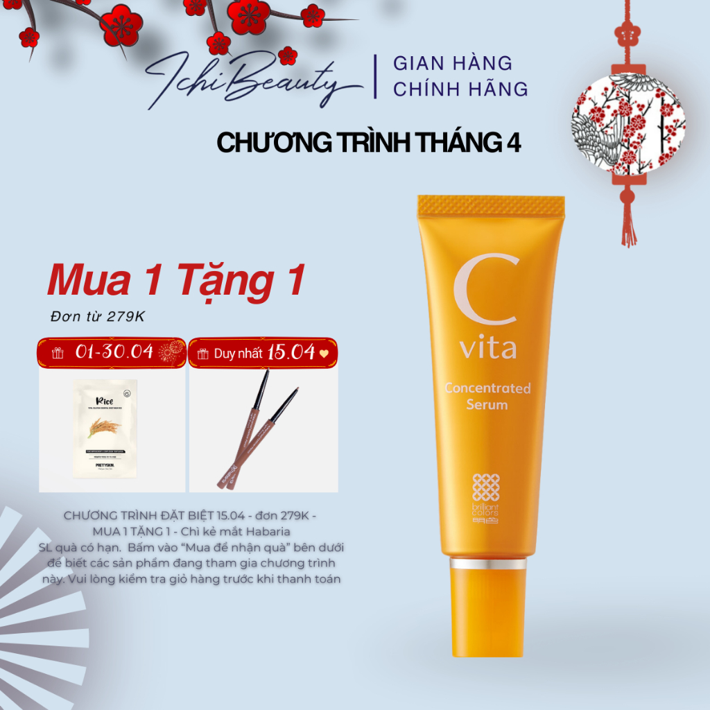 Serum Vitamin C Meishoku C Vita Concentrated Serum dưỡng trắng da cấp ...