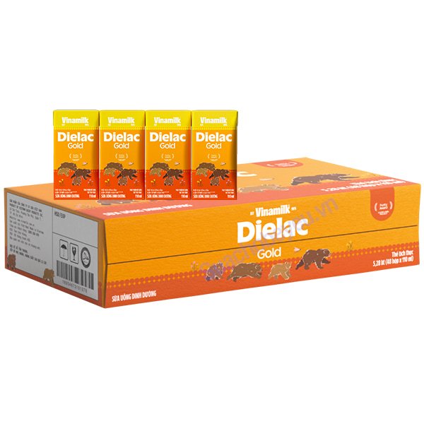 Thùng sữa bột pha sẵn Dielac Alpha Gold 110ml (48 hộp) | Shopee Việt Nam