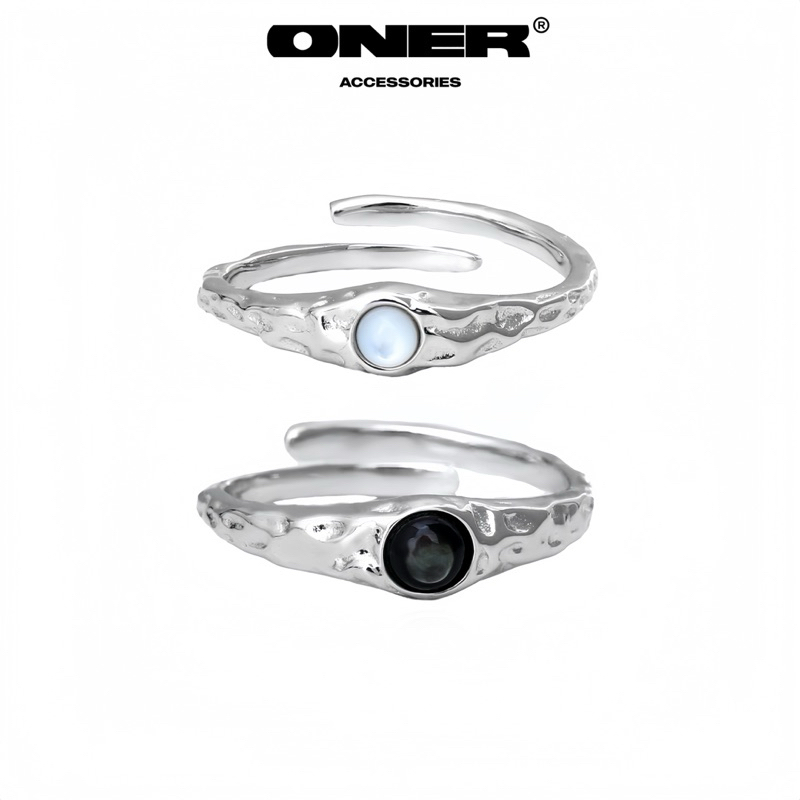 Nhẫn ONER Bạc 925 "Felix Couple Rings" ( Bảo Hành Bạc 1 Năm ) | Shopee Việt Nam