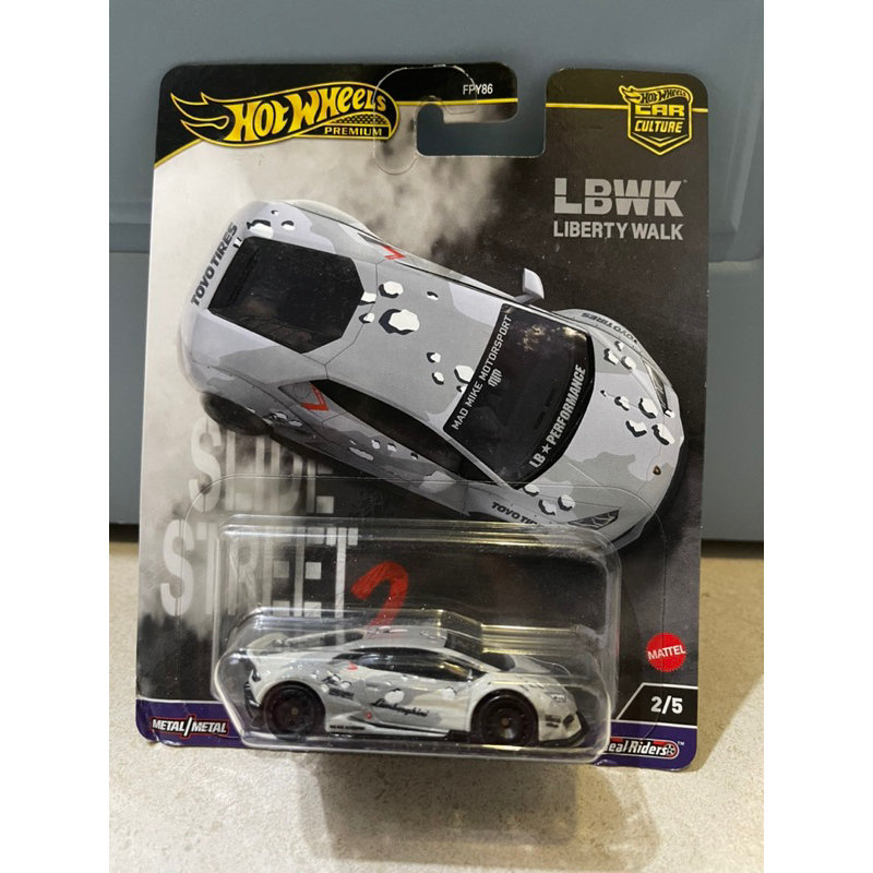 Xe mô hình đồ chơi bánh cao su Hotwheels 1:64 PREMIUM - CAR CULTURE - LB-Works Lamborghini ...