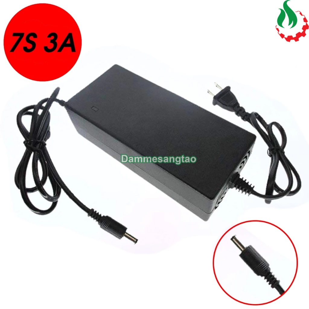 Sạc 7S 3A 29.4V dùng cho pin Li-ion 3.7V (Có quạt) | Shopee Việt Nam
