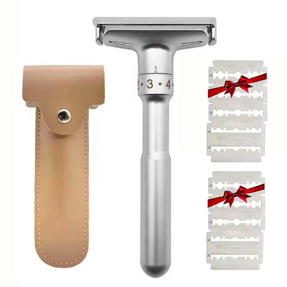 [MỚI VỀ] Dao cạo râu cổ điển dành cho nam giới kèm Bao da và tặng 10 ...