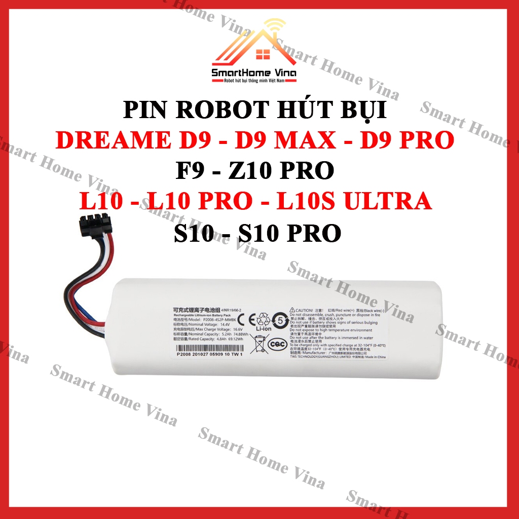 Linh kiện robot hút bụi Dreame D9, D9 Max, D9 Pro, F9, Z10 Pro, L10, L10 Pro, L10s Ultra, S10 ...