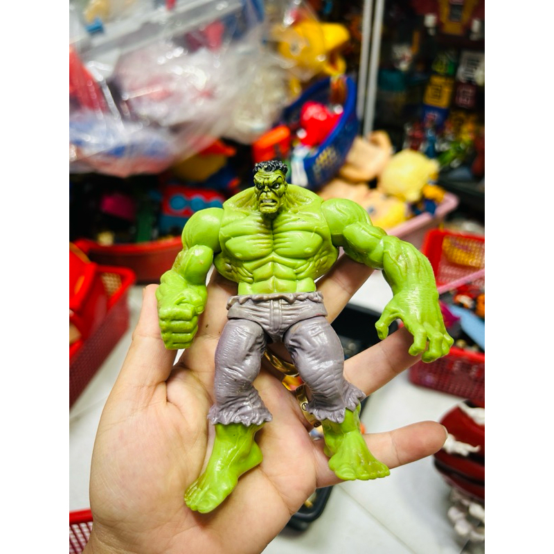 Mô hình Action Figure Marvel Hulk ~15cm ( Hàng đã qua sử dụng) | Shopee ...