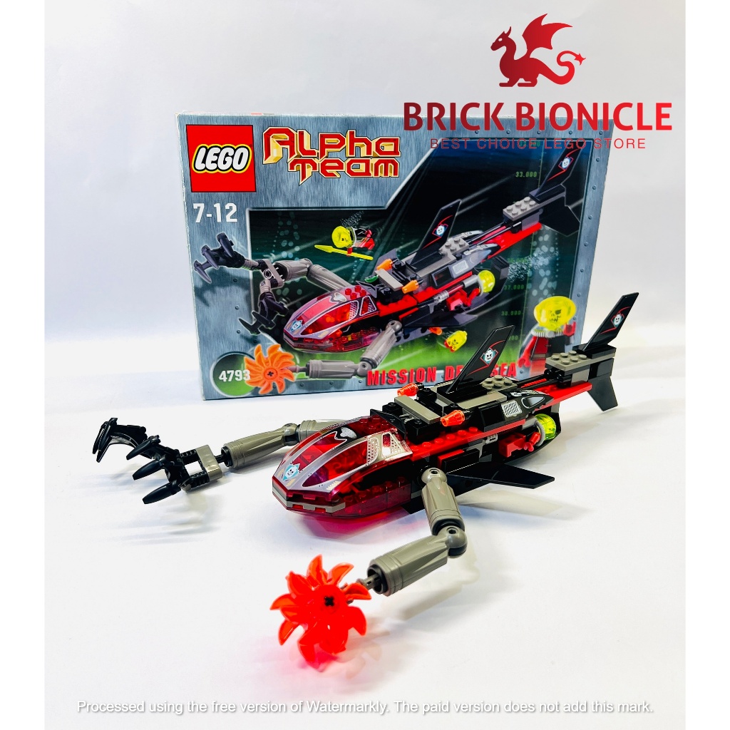 LEGO ALPHA TEAM AUTHENTIC - ĐỒ CHƠI LẮP RÁP THÁM HIỂM BIỂN SÂU - 4793 ...