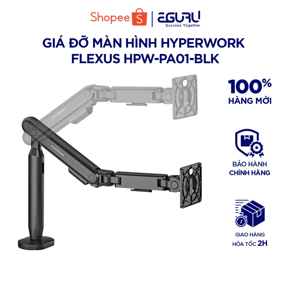 Arm màn hình HyperWork Flexus PA01 (Hàng chính hãng) | Shopee Việt Nam