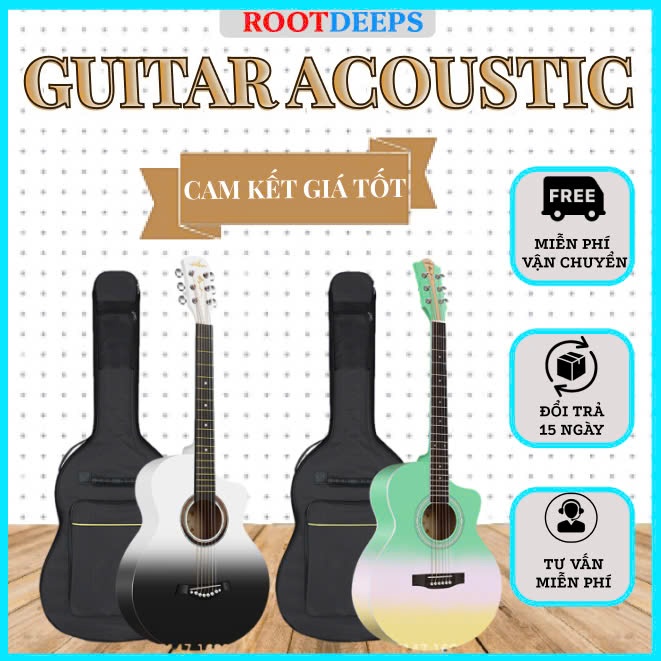 ĐÀN GUITAR ACOUSTIC ĐƠN 40/41 INCH DÂN GIAN CAO CẤP - GIÁ SIÊU HẠT DẺ ...