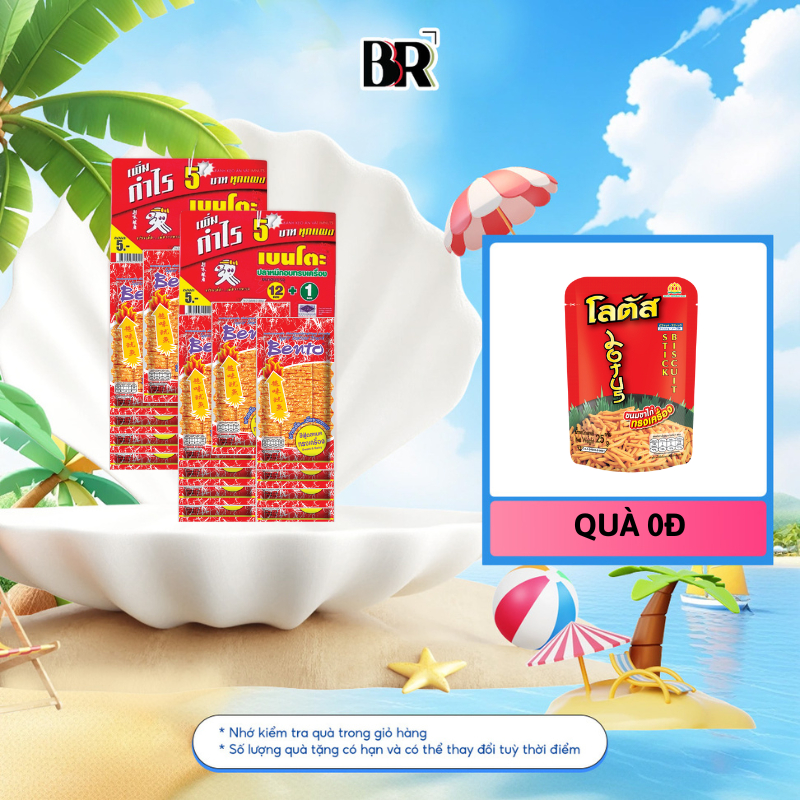 [Live 15.04] Combo 2 Lốc Snack Mực Bento 4g (26 gói) Tặng snack Thái ...