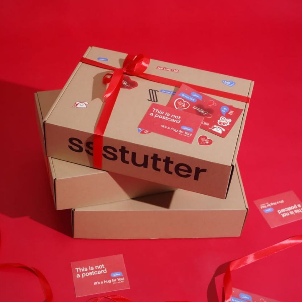 Hộp quà carton SSSTUTTER và túi giấy cứng cấp sóng E dày dặn nhiều size ...