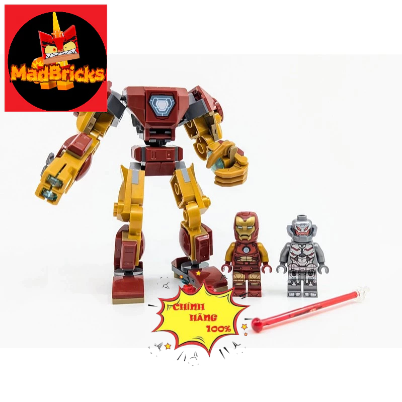 (LEGO MINI MARVEL 76307) TÁCH LẺ MINI LEGO IRONMAN , ULTRON | Shopee ...