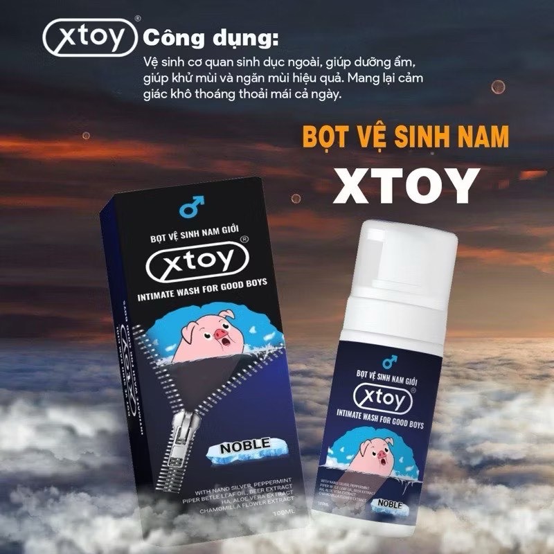 Bọt vệ sinh nam giới XTOY Dung dịch tạo bọt cao cấp 100ml | Shopee Việt Nam