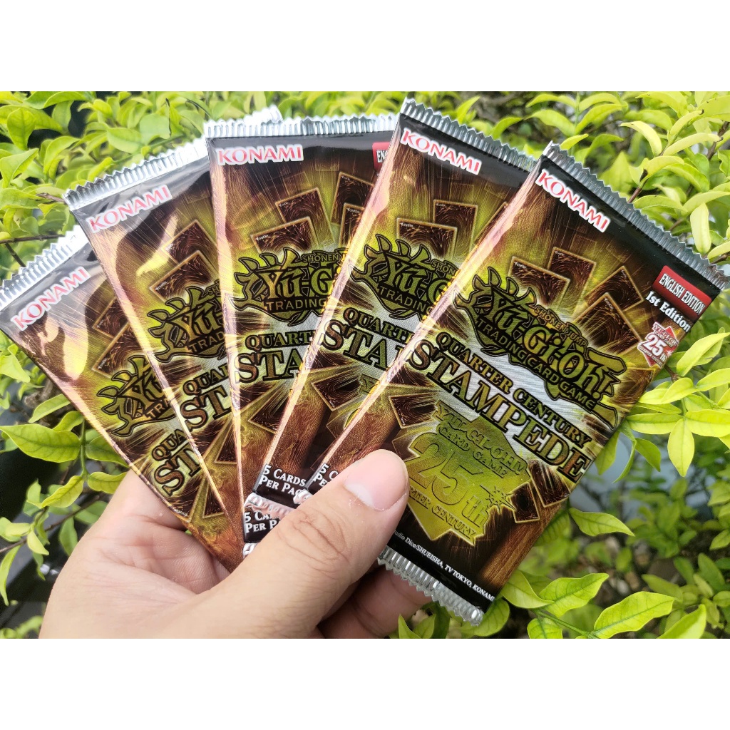 [KW2 Yugioh] [EN-UK-US] 01 Gói Pack Yugioh! Quarter Century Stampede RA04 - Chính hãng Konami ...