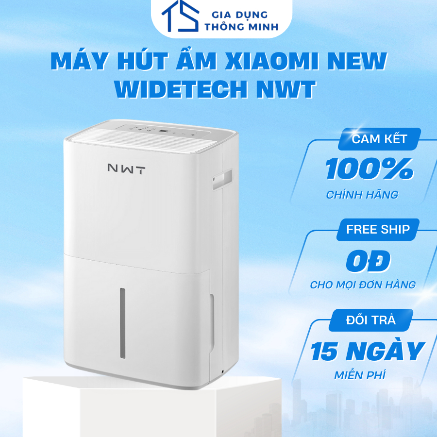 Máy hút ẩm Xiaomi New Widetech NWT 30L / 12L / 18L điều hòa không khí, kết nối app Mi Home ...