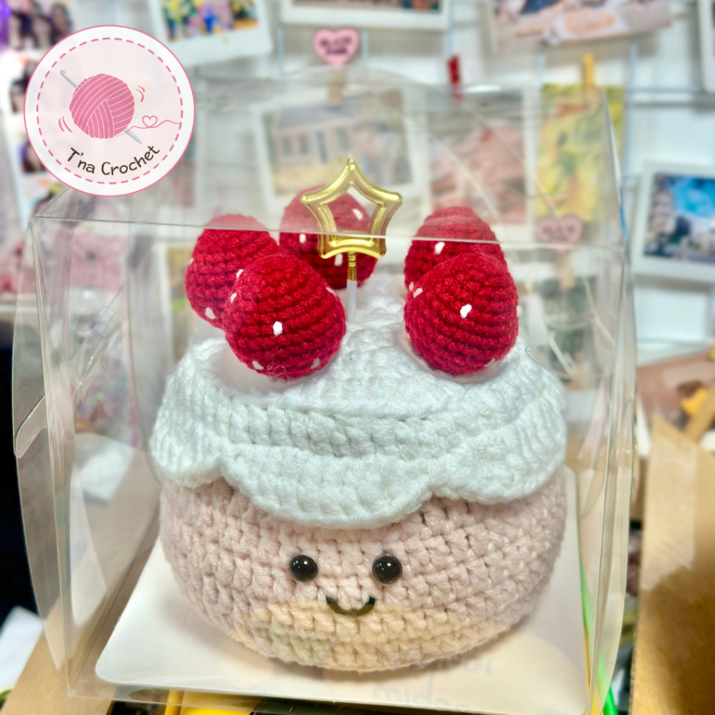 Bánh Kem Tang Diên bằng len móc handmade quà tặng sinh nhật ý nghĩa ...