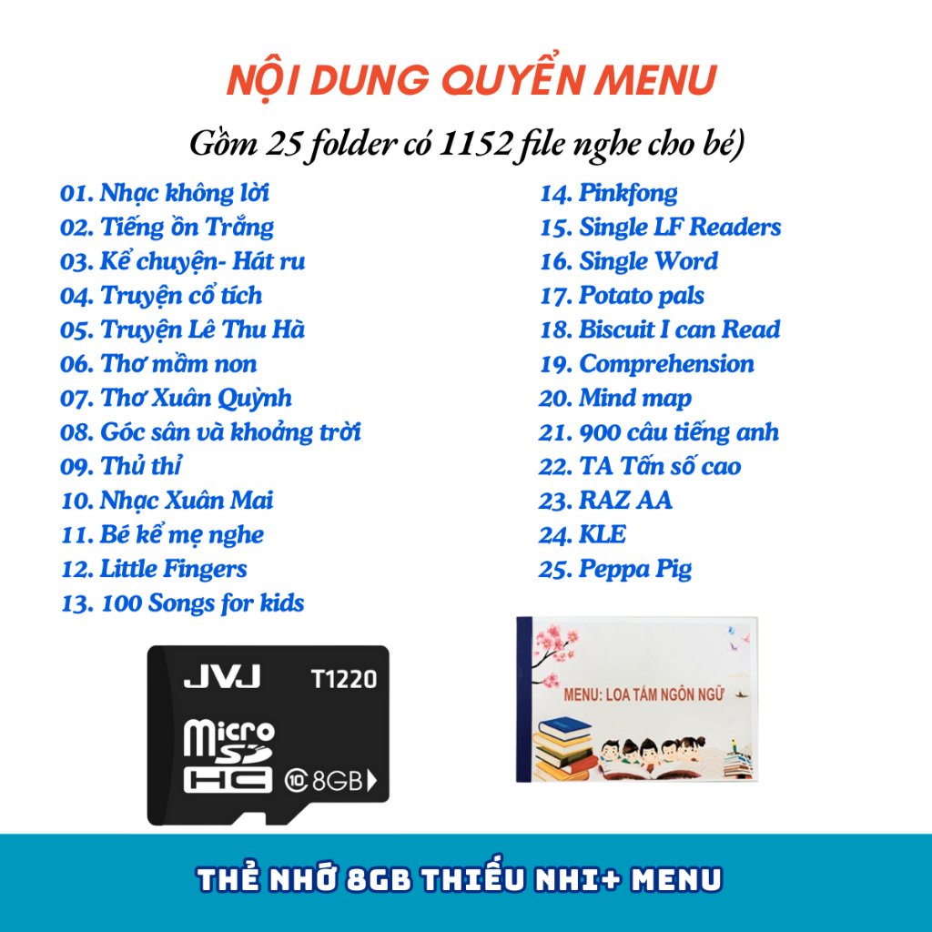 Thẻ Nhớ Sử dụng Cho Loa Craven, Loa Bluetooth, Loa Đài Nghe Thẻ Nhớ, Điện Thoại, Camera- Thẻ Nhớ ...