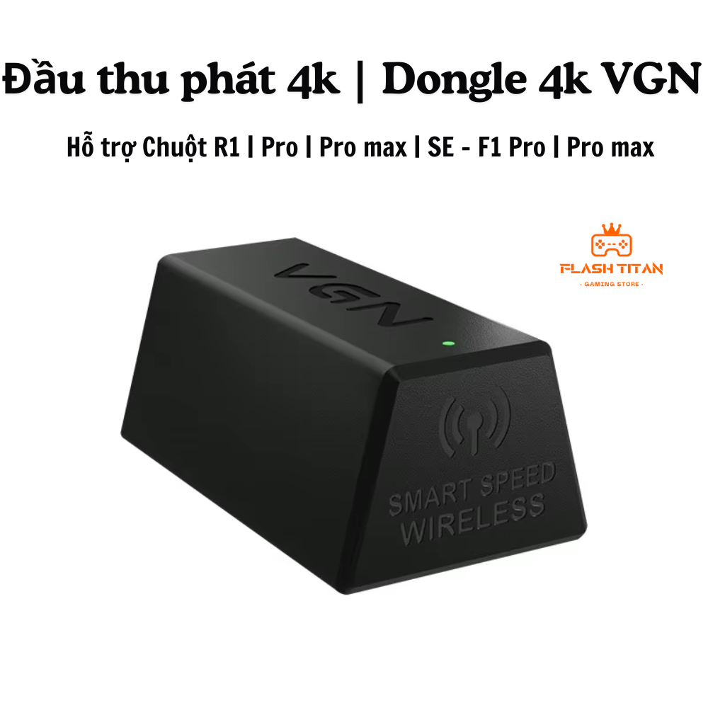 Bộ thu phát không dây 4k | Dongle 4k dành cho VXE R1 Pro, VXE R1 Pro Max, chuột F1 pro max | F1 ...