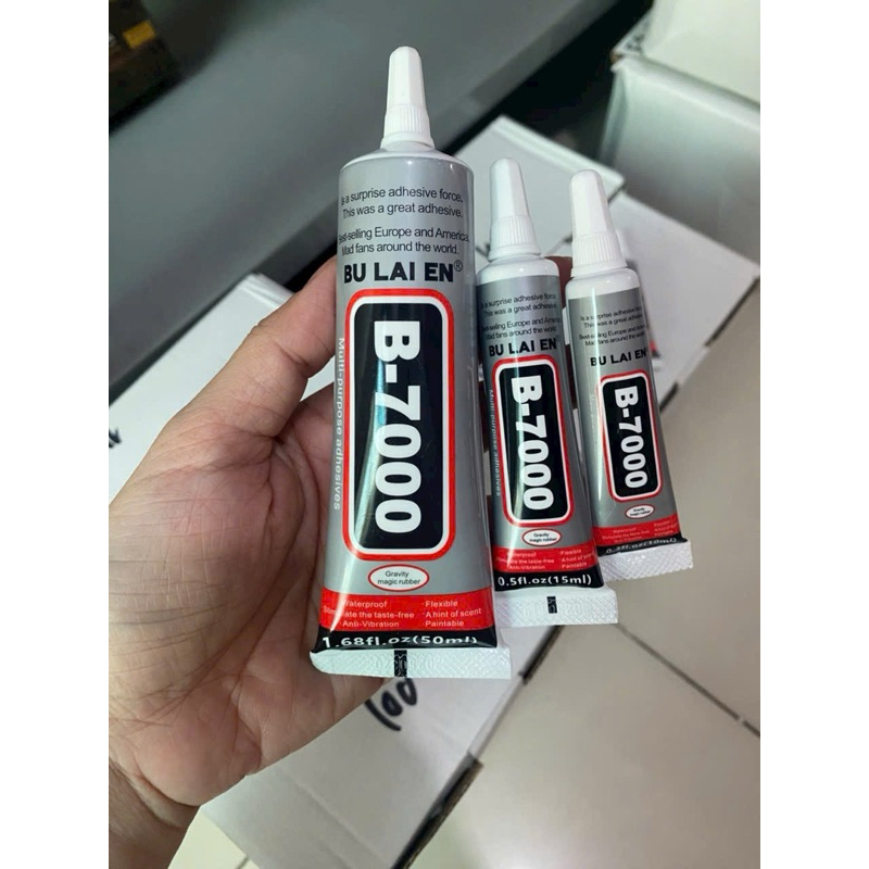 Keo Dán Màn Hình,Dán Lưng,Pin,… B-7000 50ml/15ml/10ml BU LAI EN | Shopee Việt Nam