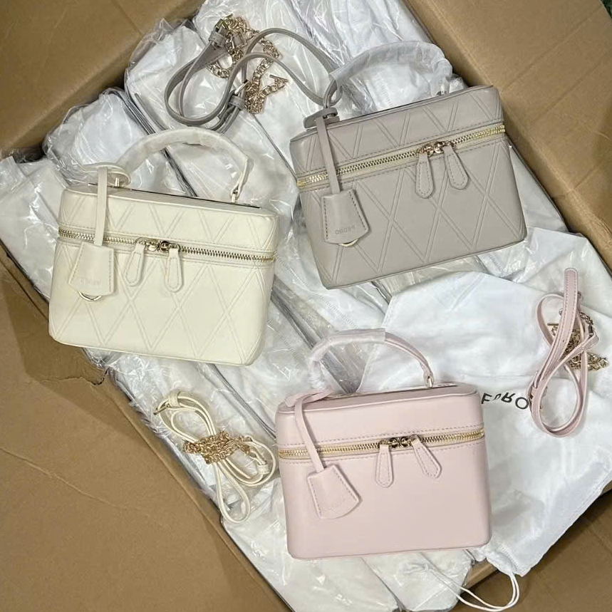 Túi cốp quai cầm + đeo chéo size 19 CỐP HÌNH THOI form cứng cáp PW2 ...