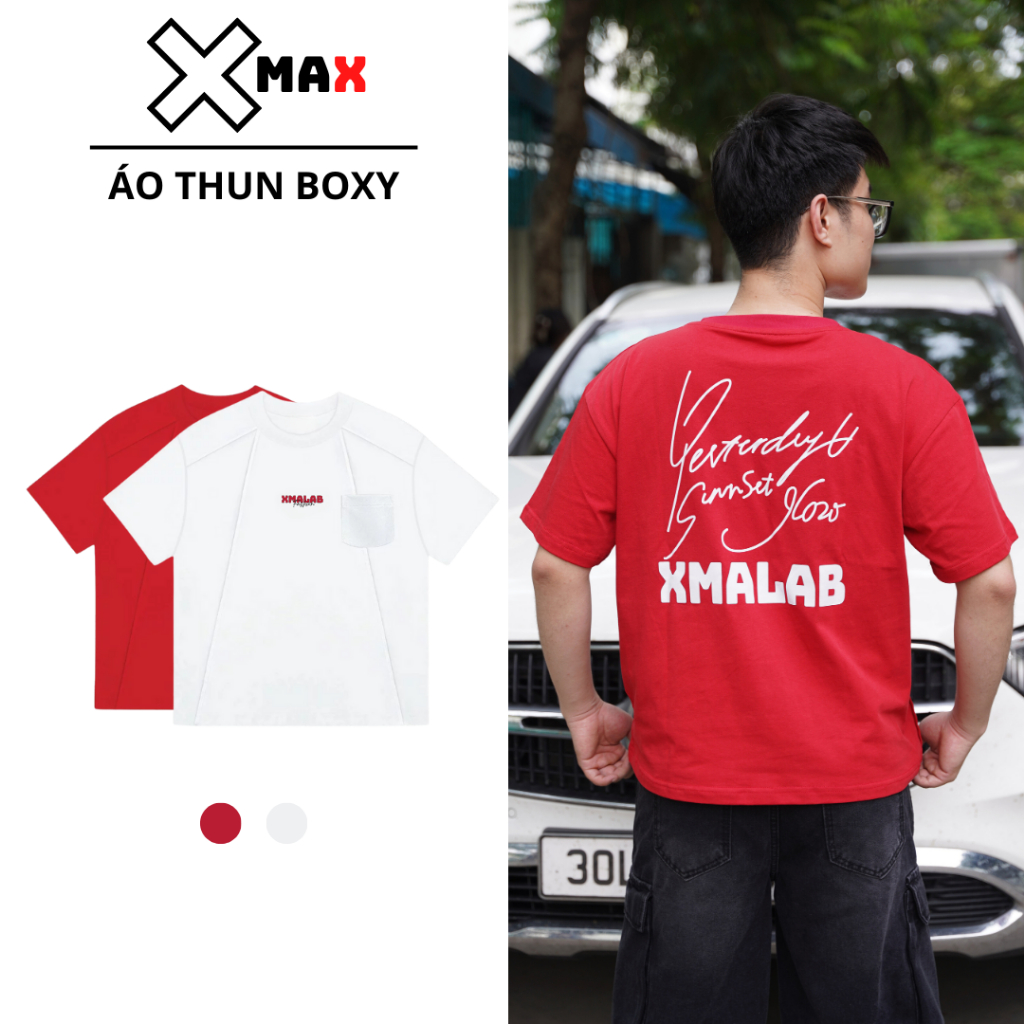 Áo Thun Boxy Túi Hộp XMAX Chất vải Cotton 2 chiều phong cách Streetwear Hot Trend B166 | Shopee ...