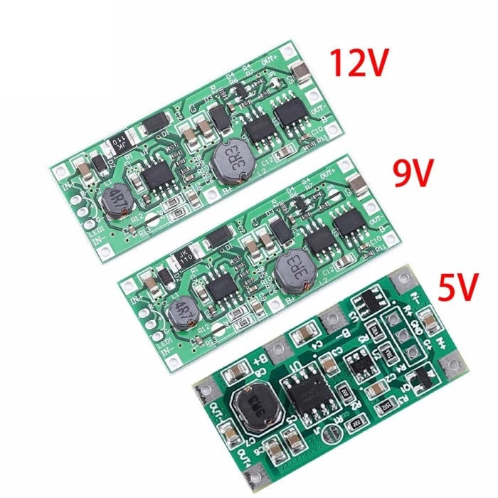 Mạch Chuyển Nguồn Khi Mất Điện UPS 5V 9V 12V 1A Dùng Pin 18650 Pin ...