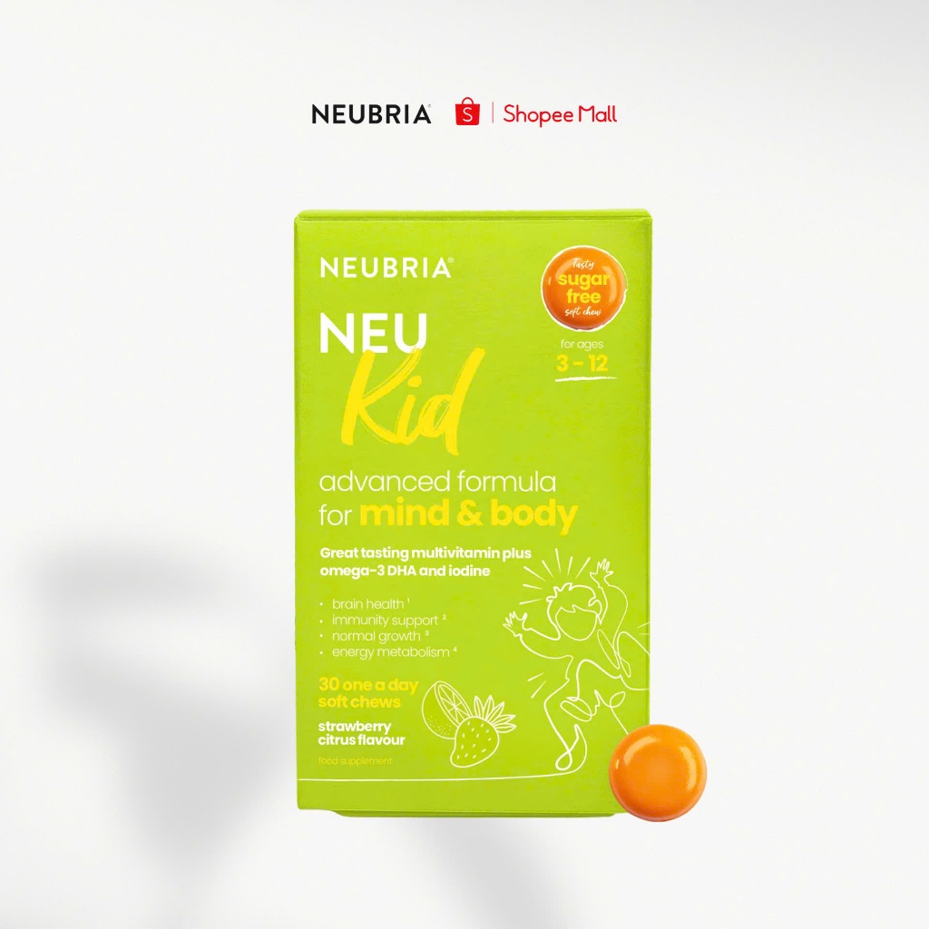 Neubria Neu Kid Bổ sung DHA và vitamin tổng hợp cho các bé (Mẫu cũ ...