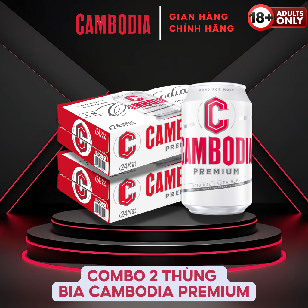 [Combo 2 Thùng] Bia Cambodia Premium - Cambodia Lite - Bia ANCHOR ...