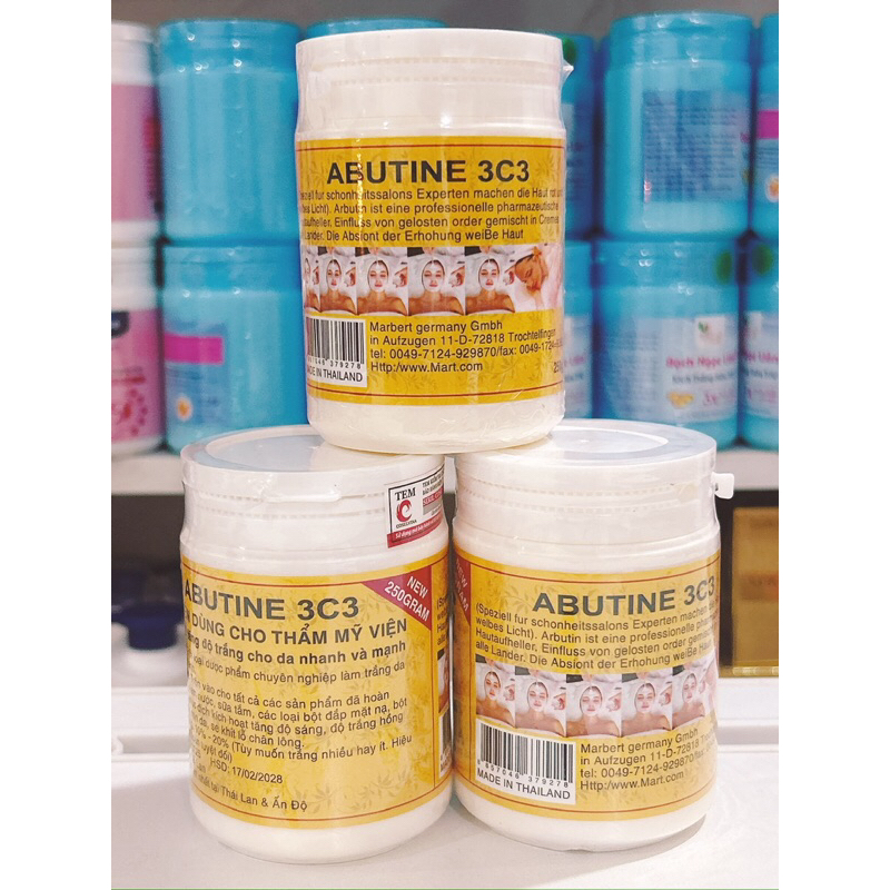 Kem kích trắng Abutine 3c3 hộp 250 gram Cty | Shopee Việt Nam