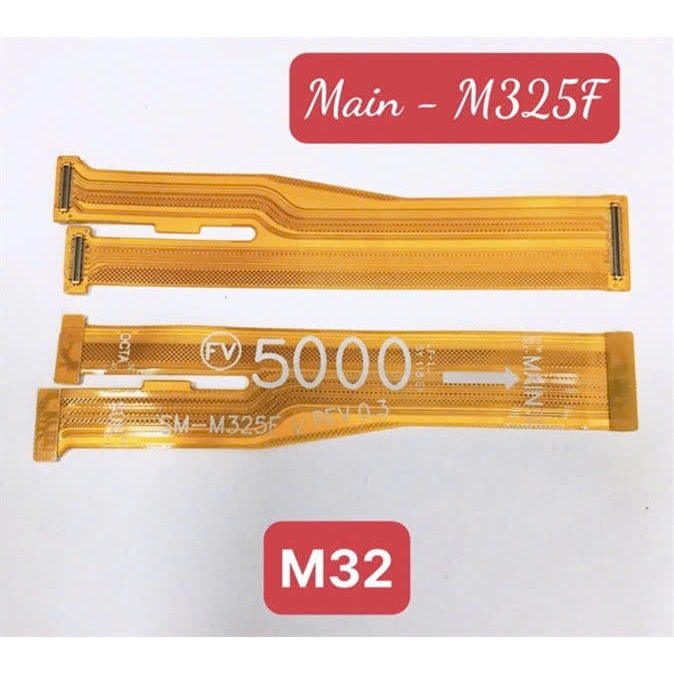 Dây cáp nguồn nối main, bo sạc, dây chuyền sạc, cáp nối màn hình, flex lcd samsung M32, M325 ...