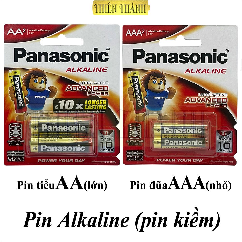 Pin AA/AAA Panasonic alkaline,LR6,LR03,pin tiểu pin đũa 1.5V,hàng chính ...