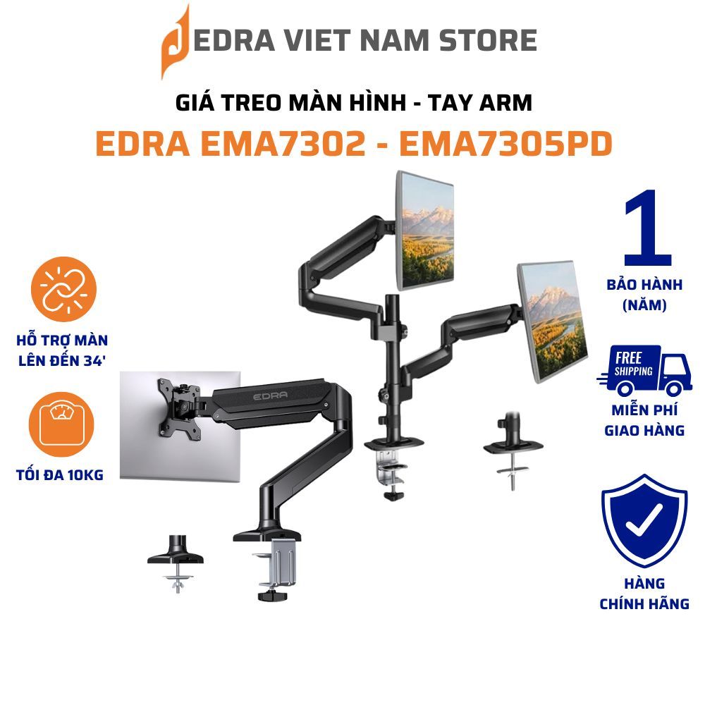 GIÁ TREO MÀN HÌNH GIÁ RẺ - TAY ARM EDRA EMA7302 EMA7035 EMA7306 EMA7307 ...