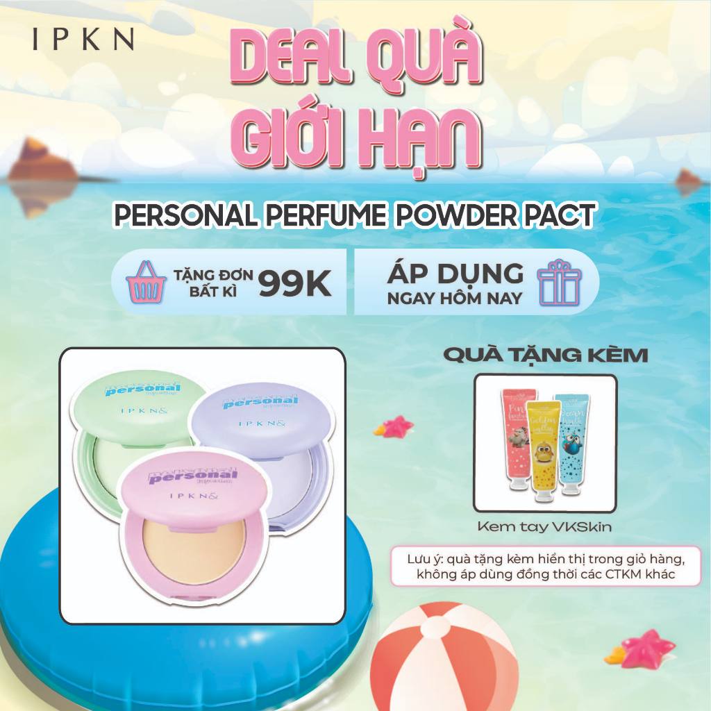 [TẶNG KEM TAY] Phấn Phủ Nén Daiso IPKN Personal Tone Correcting Blur Pact 5.5g | Shopee Việt Nam