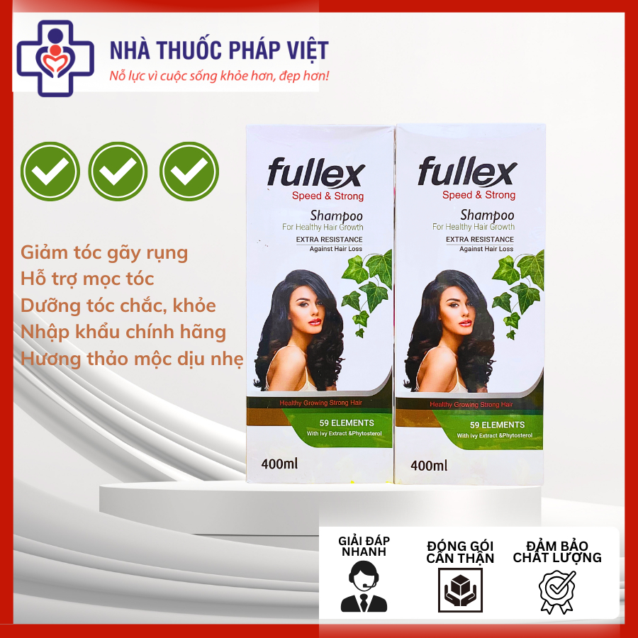[Chính hãng] Dầu gội đầu Fullex Speed & Strong Shampoo-Ngăn ngừa rụng ...