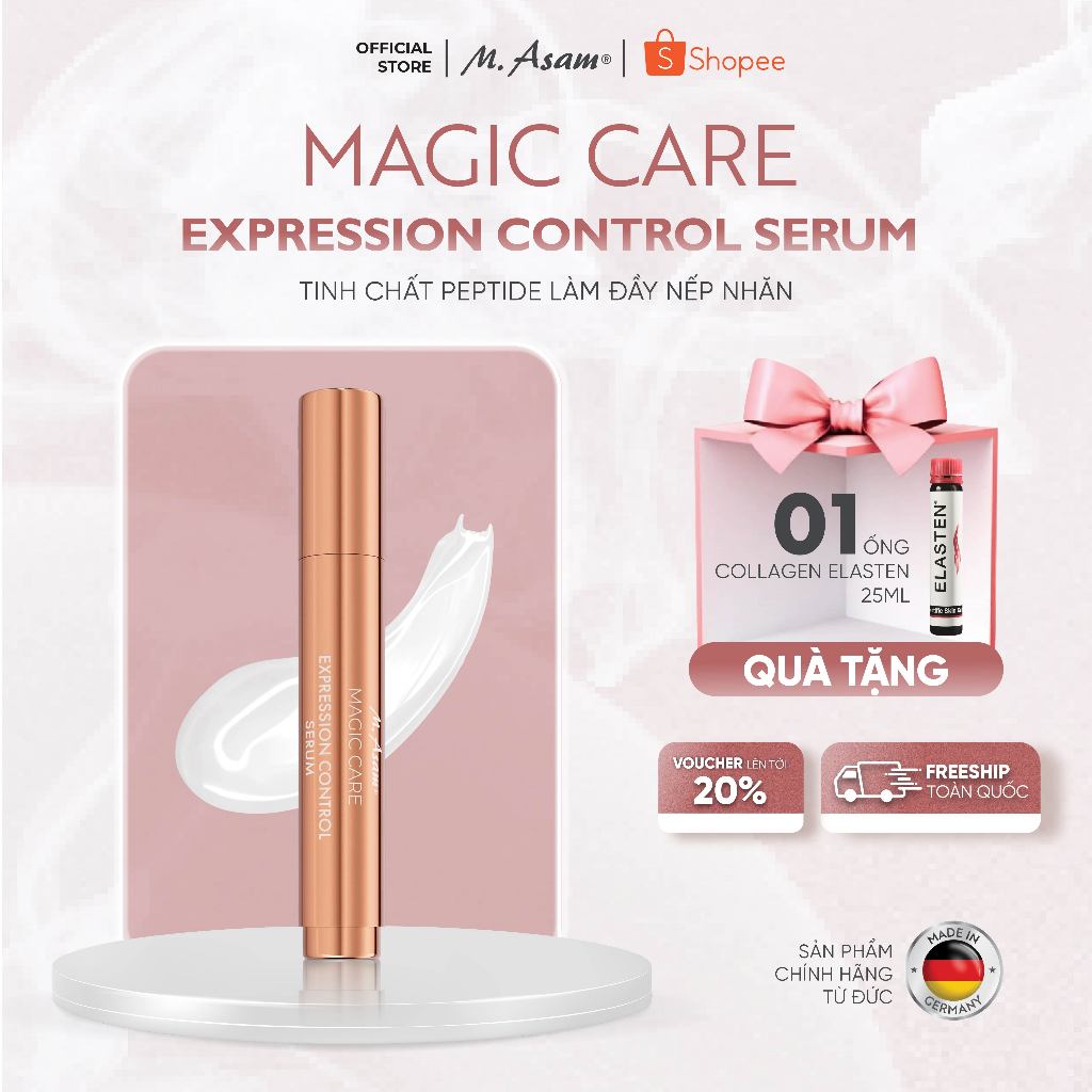 Tinh chất peptide làm đầy nếp nhăn M. Asam® MAGIC CARE EXPRESSION ...