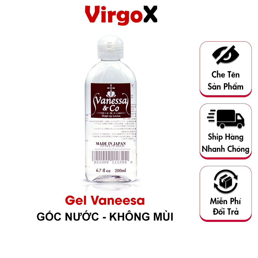 Gel Bôi Trơn Vanessa, Gel Bôi Tron Tăng Cảm Giác (Chai 200ml). Gel ...