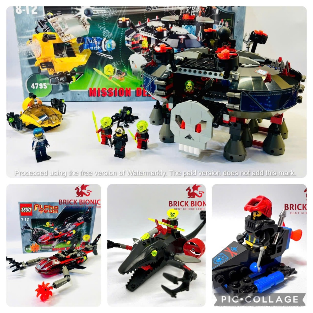LEGO ADVENTURE PH MA - ĐỒ CHƠI LẮP RÁP THÁM HIỂM ĐẠI DƯƠNG - Alpha Team ...