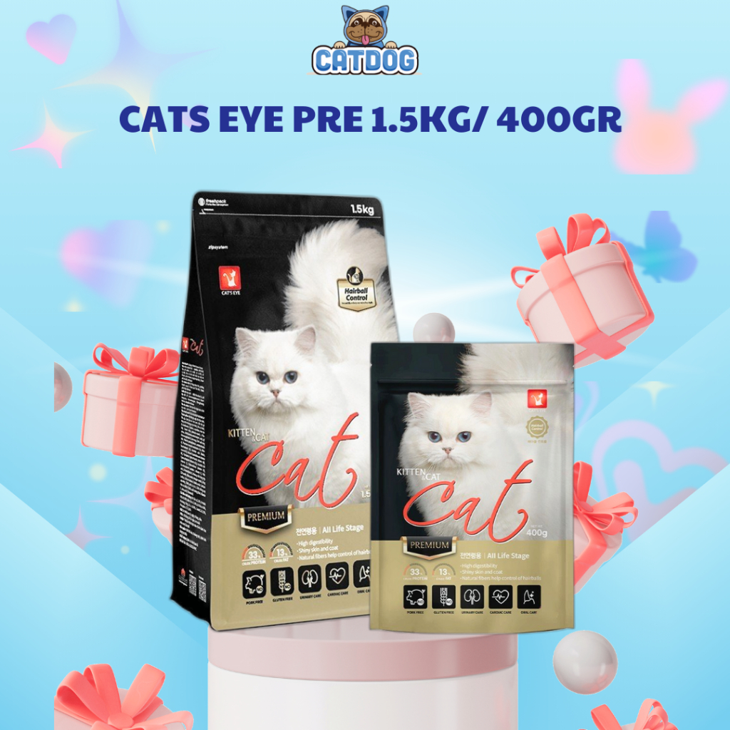Thức ăn hạt CAT'S EYE PREMIUM dành cho mèo mọi lứa tuổi (400G-1.5KG) | Shopee Việt Nam