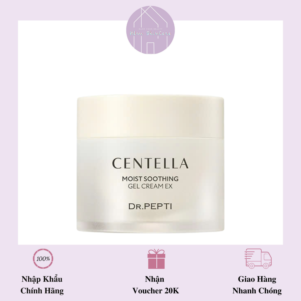 Dr Pepti Centella Moist Soothing Gel Cream Ex - Kem Dưỡng Làm Dịu Da ...