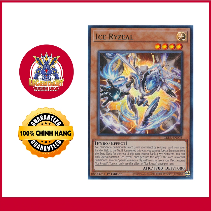 [Thẻ Bài Yugioh Chính Hãng] Ice Ryzeal | Shopee Việt Nam